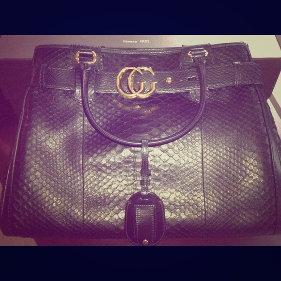 Gucci | Bags | Gucci Python Purse | Poshmark